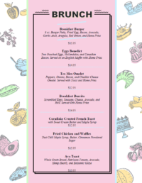 MENU - Green Tree Tavern