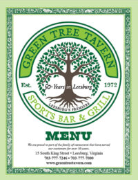 MENU - Green Tree Tavern